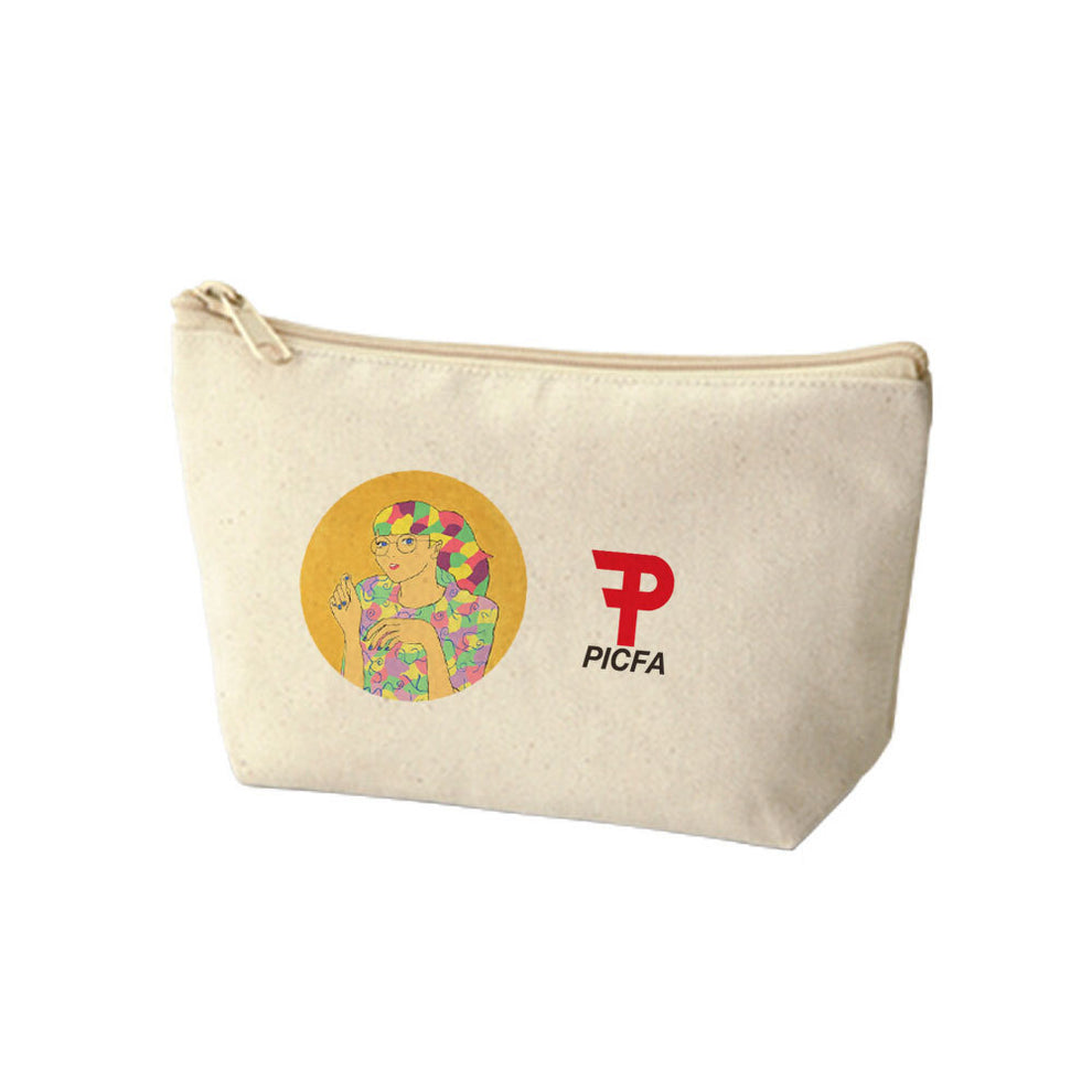 【オンライン限定】ポーチB（Girl with Glasses）おまけ付き｜PICFA〈ピクファ〉